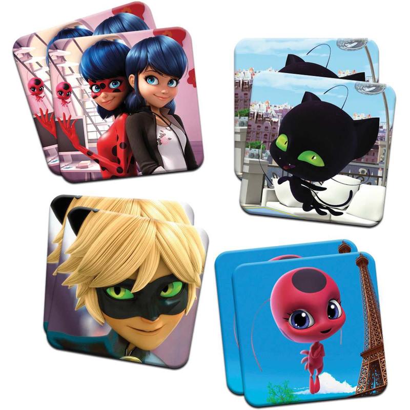 Jogo da Memoria Ladybug Miraculous C/54 Cartas - Estrela - Jogos de ...