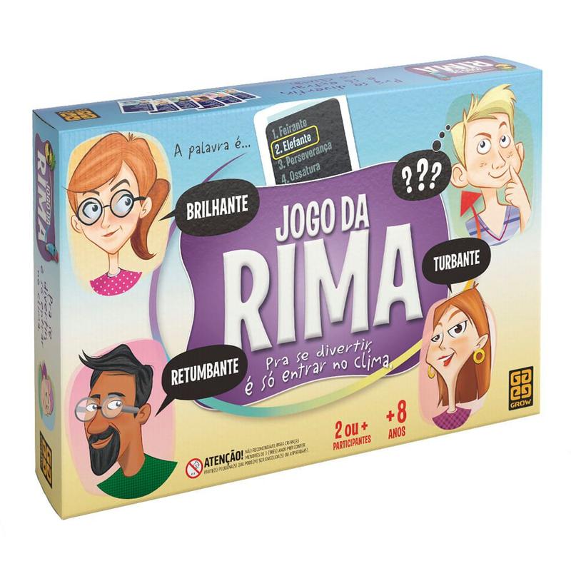 Jogo da Rima - Grow - Outros Jogos - Magazine Luiza