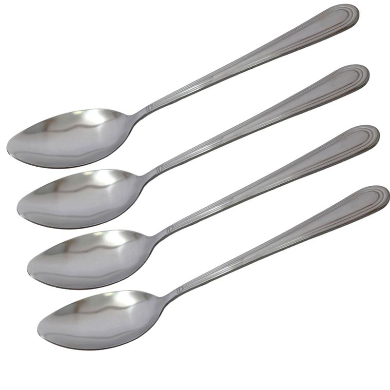 Jogo De 12 Colheres De Sopa Aço Inox Top Pra Cozinha Casa Ap - Ta Na ...