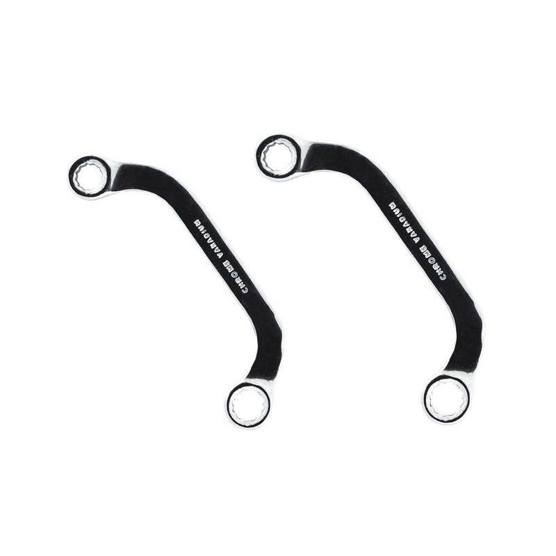 Jogo de 2 Chaves Starter Meia Lua Eda de 11x13mm e 15x17mm - Kit ...