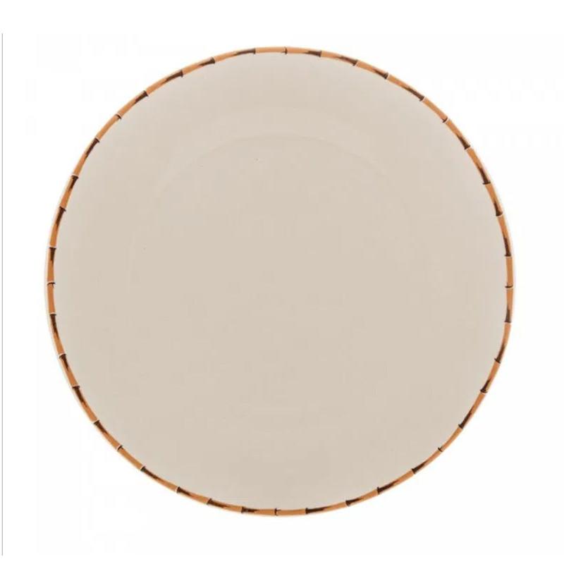 Jogo De 5 Pratos Rasos Cerâmica 26 Cm Mesa Posta - Ramore - Prato Raso ...