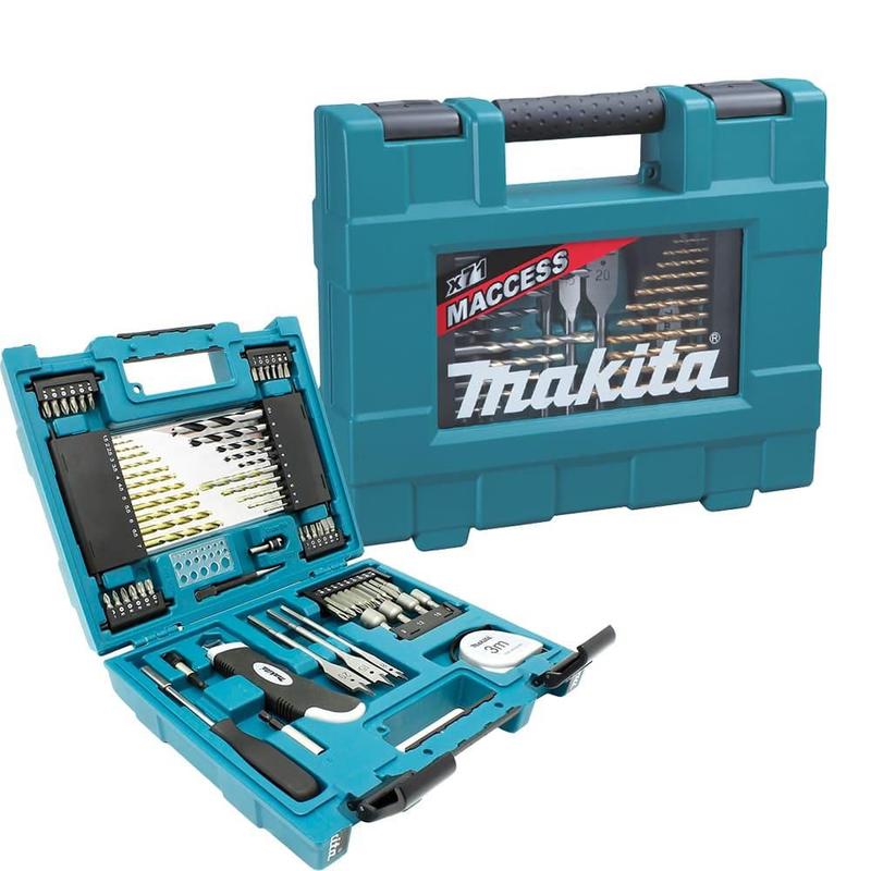 Jogo de Acessórios D-33691 MACCESS para Parafusadeira com 71 Pç Makita ...