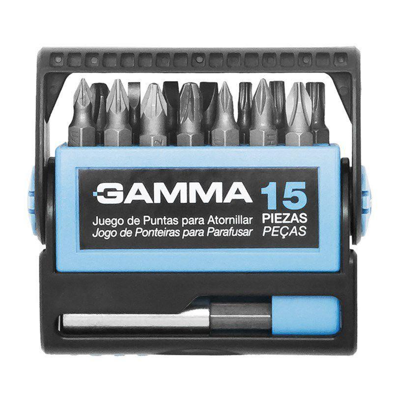 Jogo de Bits com 15 Peças Gamma - Jogo de Bits - Magazine Luiza