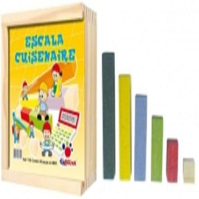 Jogo De Blocos 68 Peças Escala Cuisinaire Madeira 1150 Ciabrink - LC ...