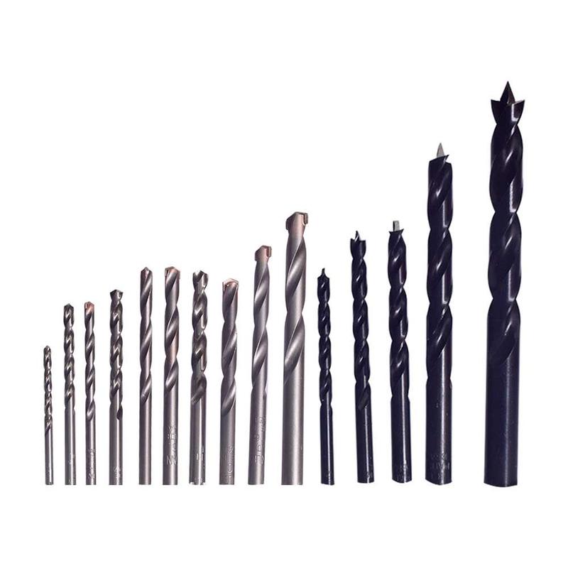 Jogo De Brocas Aço Rápido Md 3pts 15 Peças 3 A 10mm ST5015P - Stanley ...