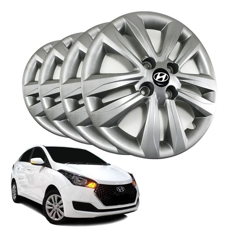 Jogo De Calota Hb20 Hb20s 2012 A 2019 Aro 14 Todos Grid 191 - Calota ...