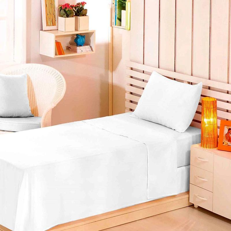 Jogo de Cama Solteiro Duplo Premium Linea *150* FIOS - Akasa ...