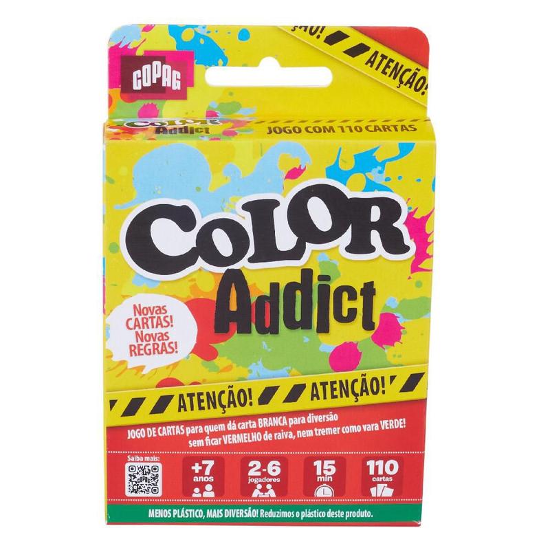 Jogo de Cartas Color Addict Copag 32410 - Deck de Cartas - Magazine Luiza