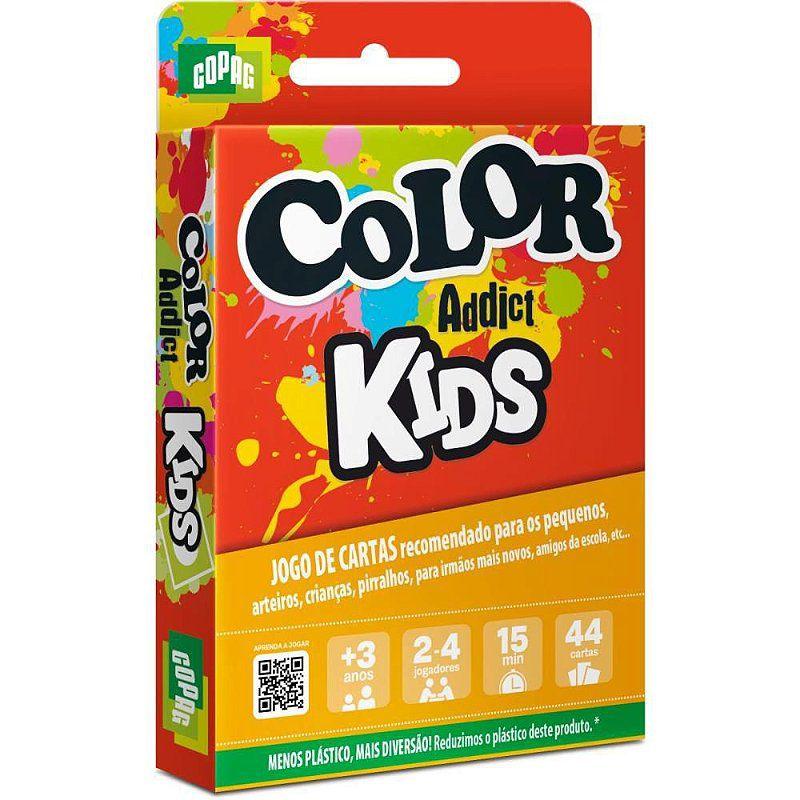 Jogo de Cartas Color ADDICT KIDS - Copag - Deck de Cartas - Magazine Luiza
