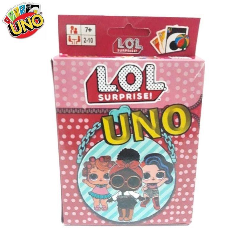 Jogo De Cartas Uno Surprise Boneca Lol - Jogos de Cartas - Magazine Luiza