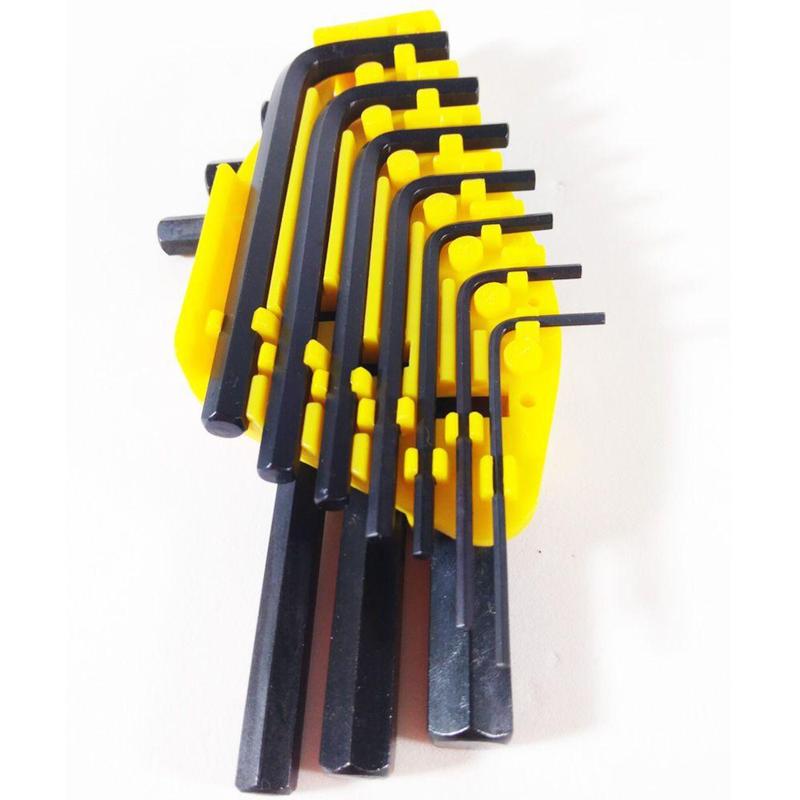 Jogo de Chave Hexagonal Allen 1,5 a 10mm 10 peças 69-253 Stanley ...