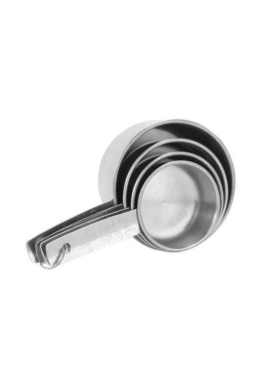 Jogo de Colheres Medidoras Le Chef em Inox 4 Peças - Colheres Medidoras ...