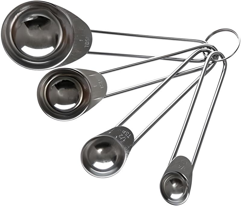 Jogo de Colheres Medidoras Masterchef 4 Peças Inox - CLINK - Colheres ...