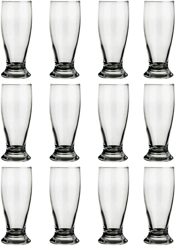 Jogo De Copo 12 Peças Cerveja Beer 200ml Taça Tulipa Chopp - Original ...