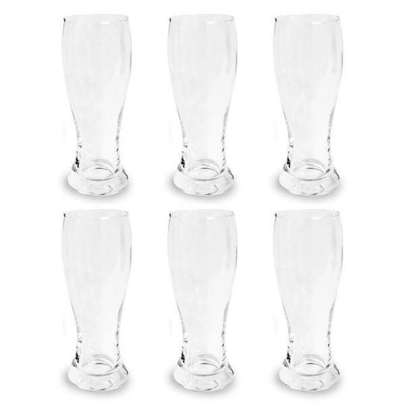 Jogo de copos chopp em vidro Original Line Crystal 200ml 6 peças ...