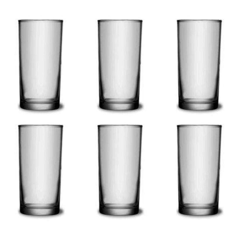 Jogo de Copos Cinza Fumê Liverpool 310ml 6 peças - Cisper - Copos ...