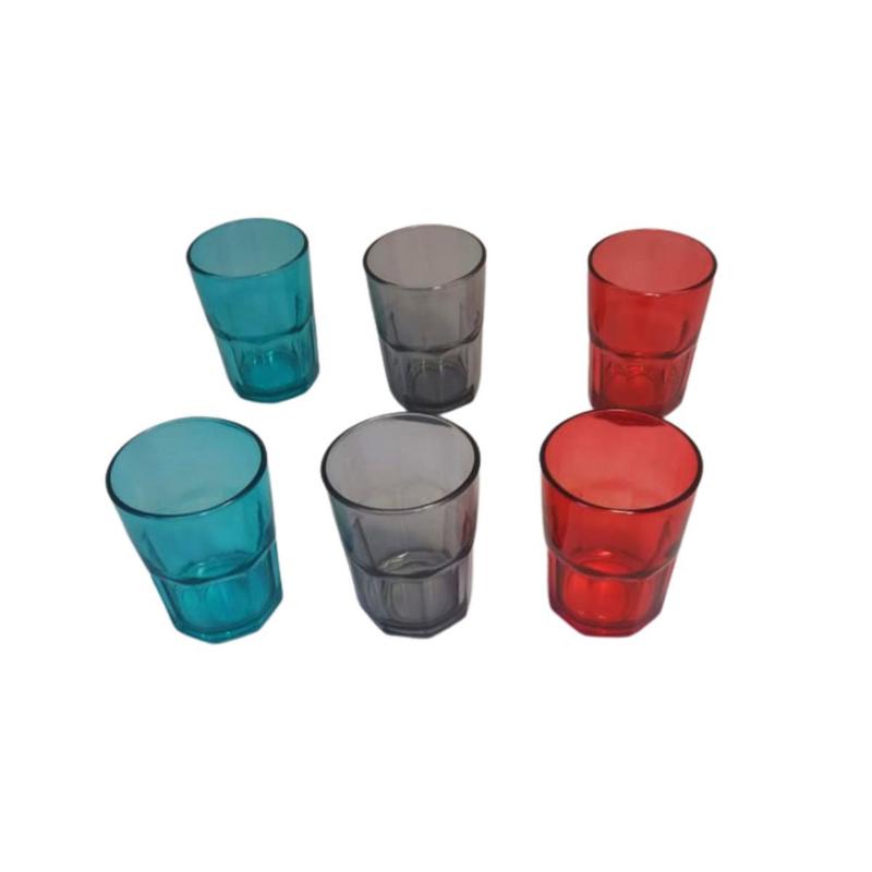 Jogo De Copos Coloridos Brizza 300ml 6 Unidades - Copos - Magazine Luiza