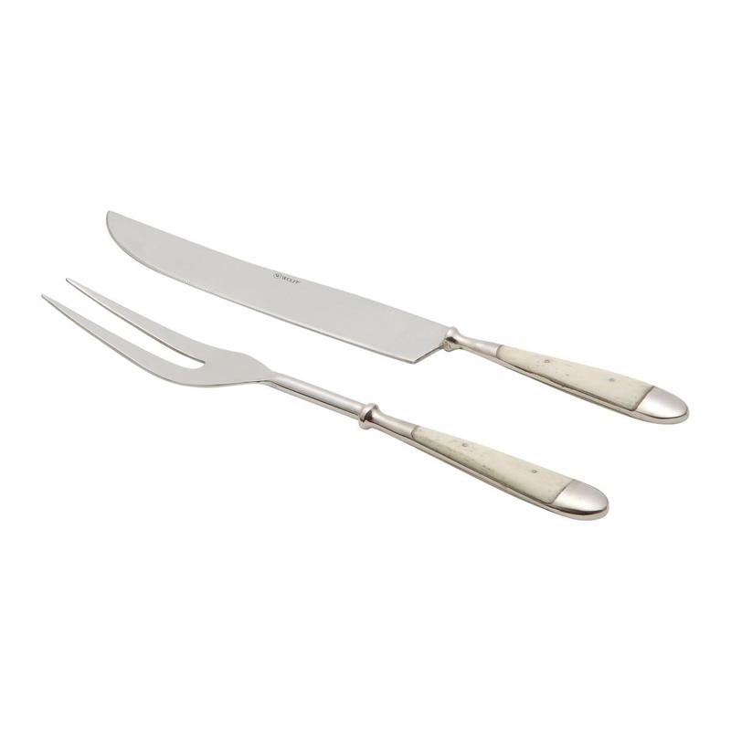 Jogo De Faca E Garfo Wolff Plastico/Aço Inox 2 Peças - Garfos ...