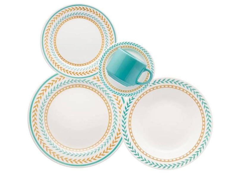 Jogo de Jantar 20 peças Biona - Donna Louros - Aparelho de Jantar ...