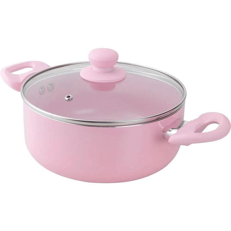 Jogo De Panelas Color Day 5 Pecas Rosa - La Cuisine - Jogo de Panelas ...