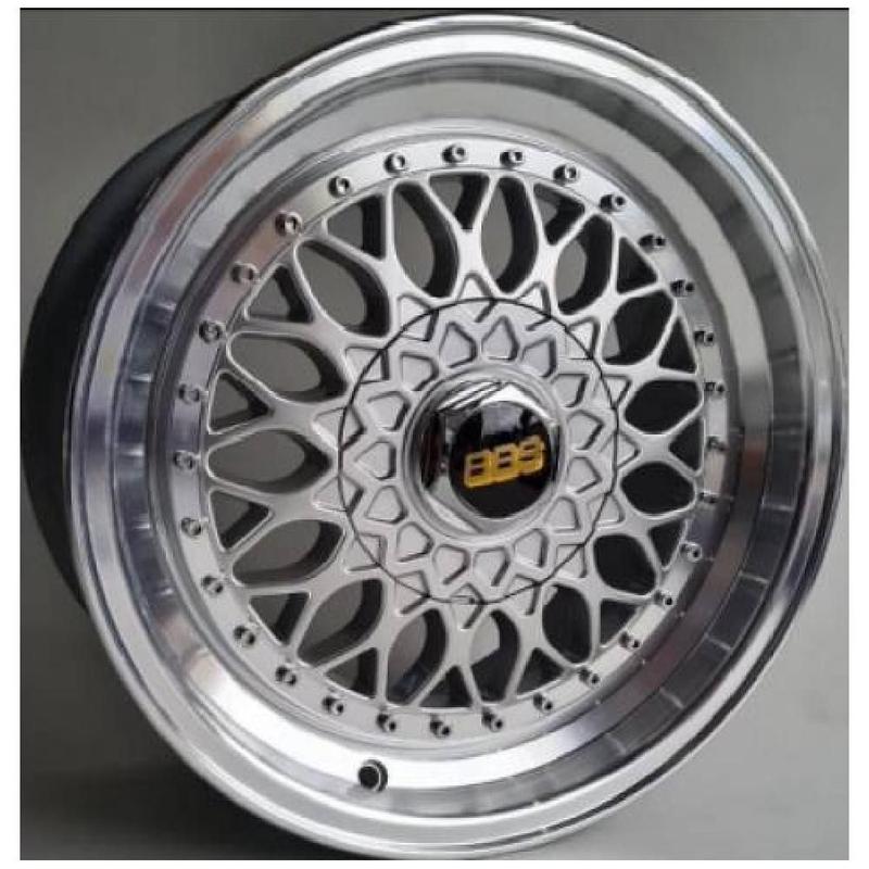 Jogo de Rodas BBS Aro 15 5X100 M17 - HYPER DIAMOND (REBITE - Krmai - Rodas para Carro - Magazine ...