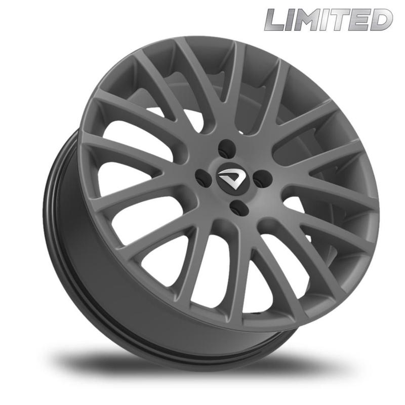 Jogo de rodas volcano limited aro 18x7 5x105 grafite fosco - Rodas para ...