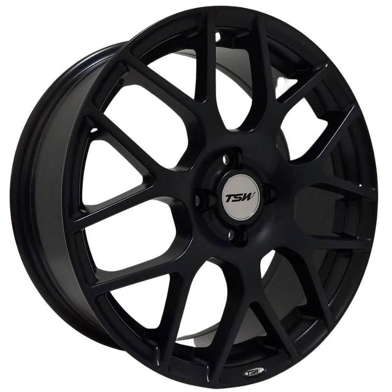 Jogo de Rodas VW GM RENALT TSW NURBURGRING Aro 17 4x100 Pret - ATHENA ...