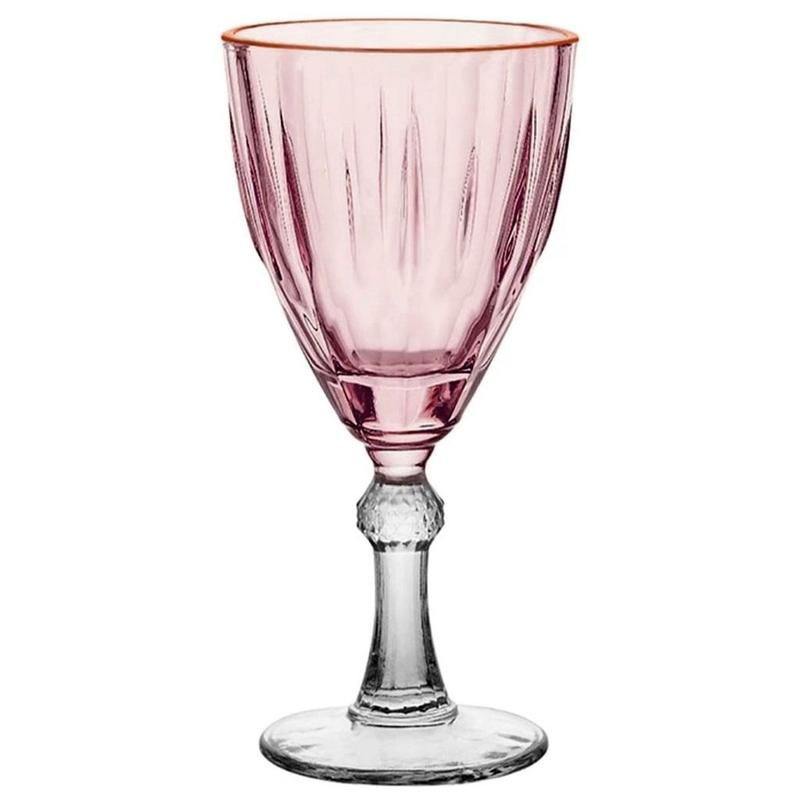 Jogo de Taças 275ml Dominic Rosa Hauskraft 6 Unidades - Taças ...