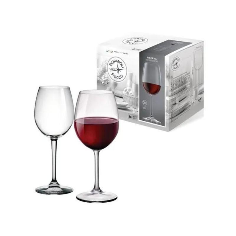 Jogo de Taças com 6 Peças Riserva Cabernet - Bormioli Rocco - Taças ...
