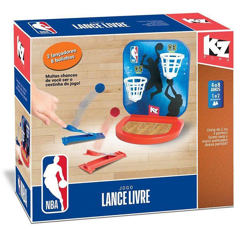 Jogo Diverso NBA Lance Livre - ELKA - Lançadores de Discos - Magazine Luiza