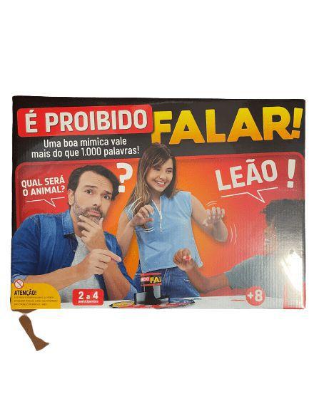 Jogo É Proibido Falar - Grow - Jogos de Tabuleiro - Magazine Luiza