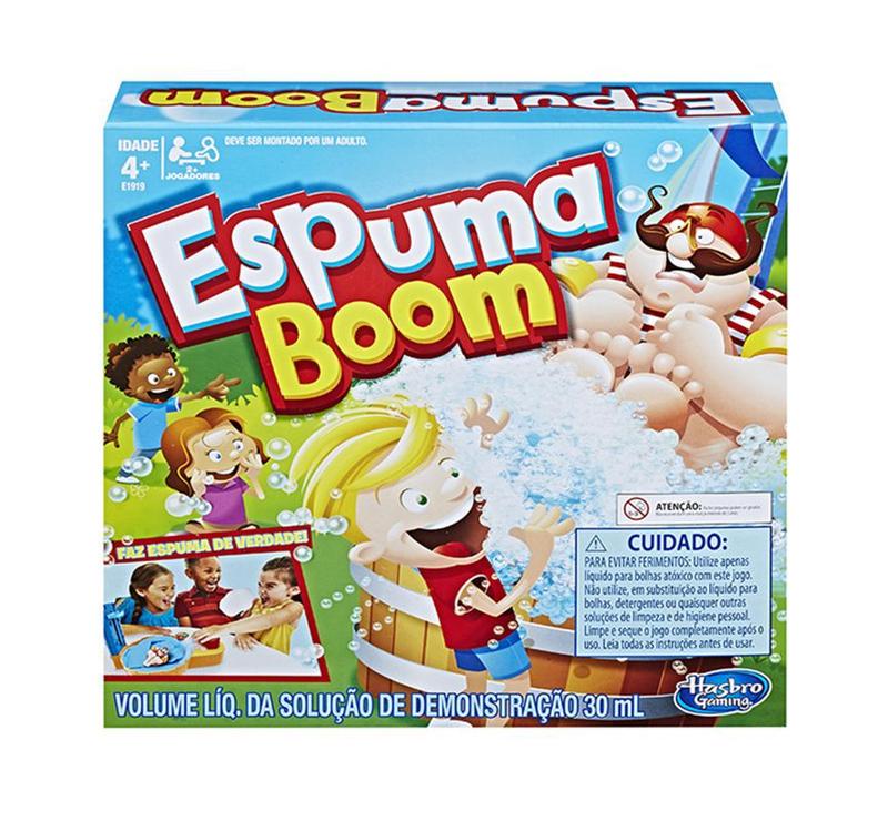 Jogo Espuma Boom - Hasbro - Outros Jogos - Magazine Luiza