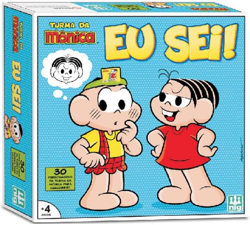 Jogo Eu Sei! Turma Da Mônica 0767 - NIG - Outros Jogos - Magazine Luiza