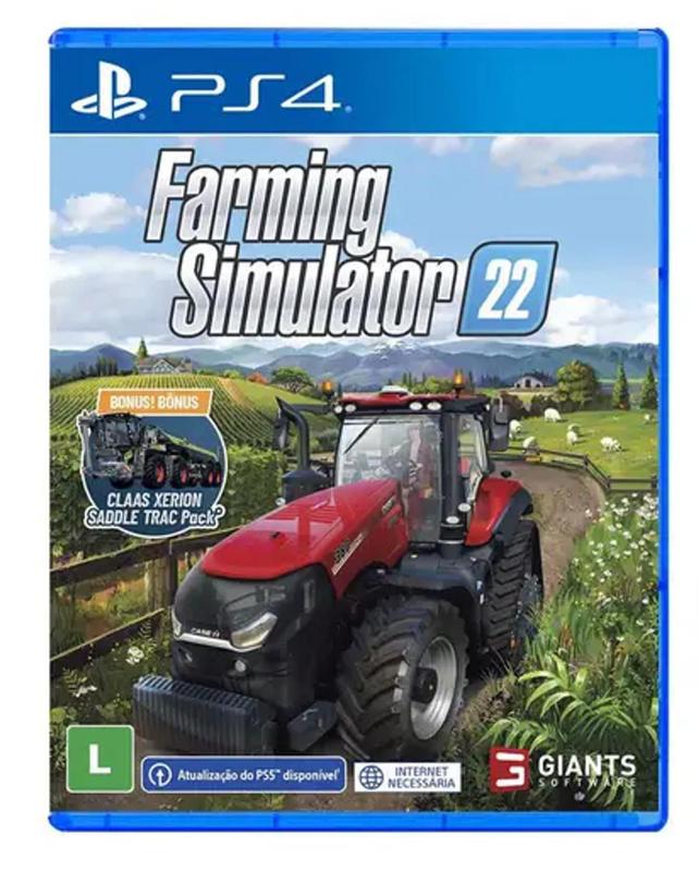 Jogo Farming Simulator 22 Standard Editon Ps4 E Ps5 Mídia Física ...