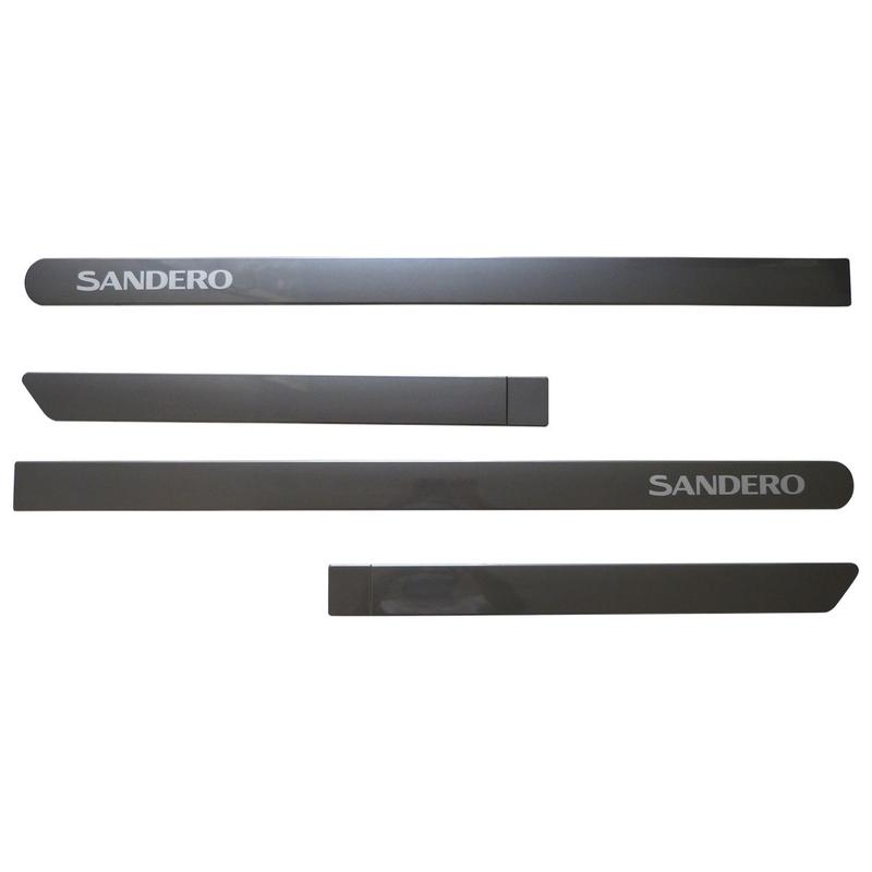 Jogo Friso Lateral Pintado Sandero Cinza Cassiopée - L.O. - Frisos e ...