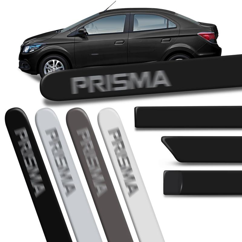 Jogo Friso Lateral Prisma 2013 a 2019 Cor Original Redondo - SP ...