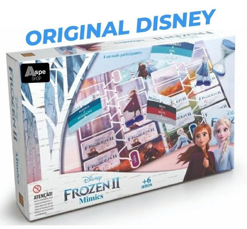 Jogo Frozen 2 Mimics Brinquedo Mimica Disney Original Grow - Glow ...