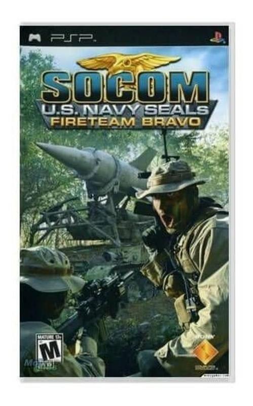 Jogo Game Socom U. S. Navy Seals Fireteam Bravo Psp - Hlb Dfl - Outros ...