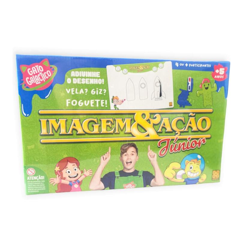 Jogo Imagem e Ação Junior Gato Galatico Grow - Outros Jogos - Magazine ...