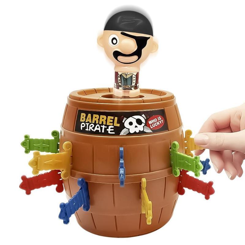 Jogo Infantil Espeta Pirata Barril Grande Castela Brasil - Casa de ...