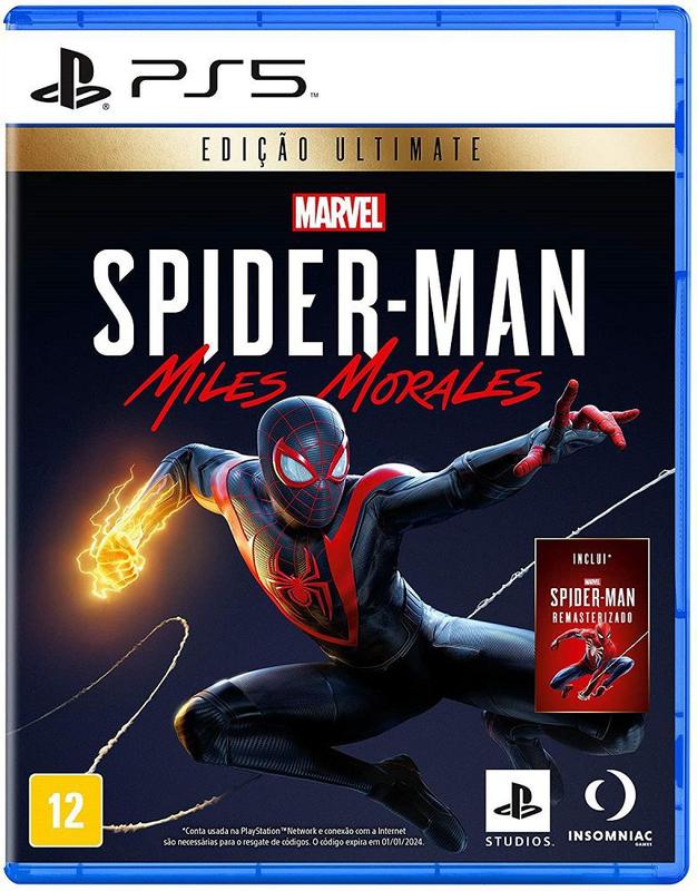 Jogo Marvels Spider Man Miles Morales Edição Ultimate - SONY - Jogos de ...