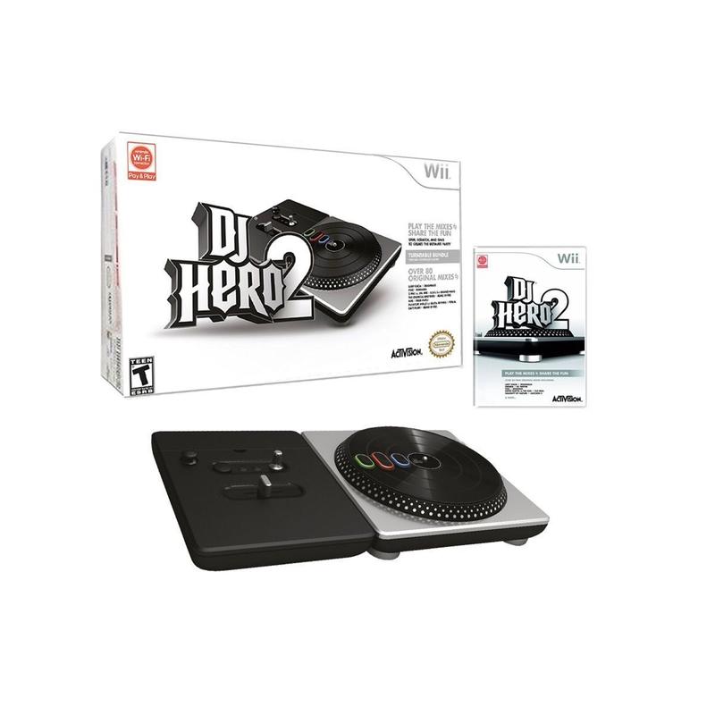 Jogo Mídia Física Dj Hero 2 Wii Com Periférico Activision - Jogos de ...