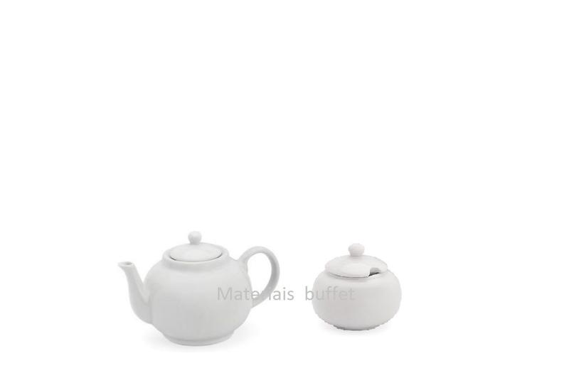 Jogo Mini Bule 300ml E Açucareiro Para Café Da Manhã - Porcelana Geni ...