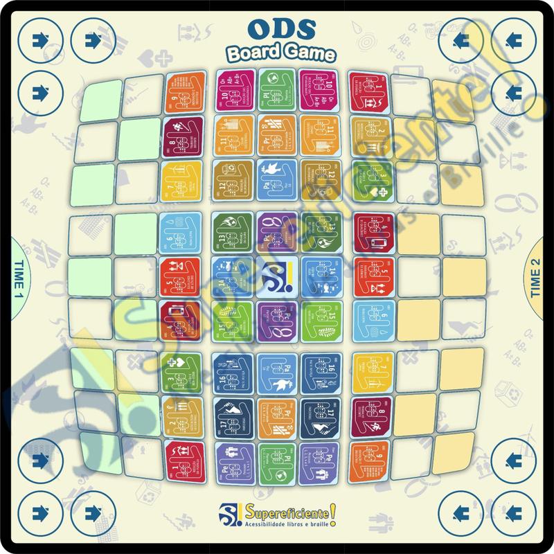 Jogo ODS Board Game Gigante - Supereficiente Acessibilidade - Outros ...
