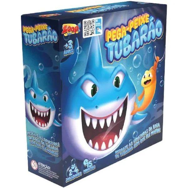 Jogo Pega Peixe Tubarão Zoop TOYS - Jogo de Pesca - Magazine Luiza