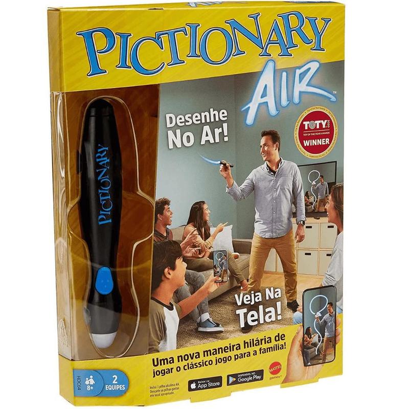 Jogo Pictionary Air 8+ HDC64 Mattel - Outros Jogos - Magazine Luiza