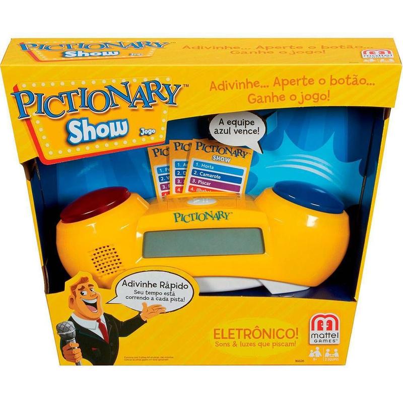 Jogo pictionary show - mattel - Outros Jogos - Magazine Luiza