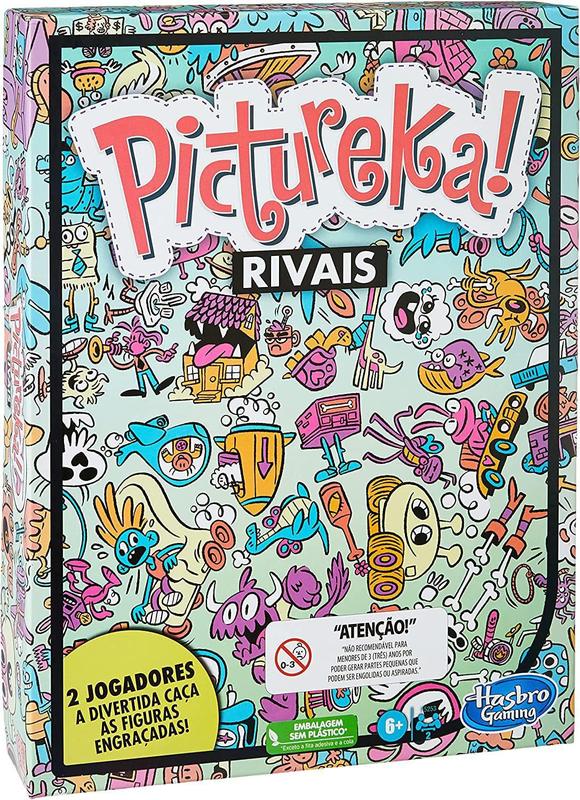 Jogo - Pictureka Rivals Editions HASBRO - Jogos de Tabuleiro - Magazine ...
