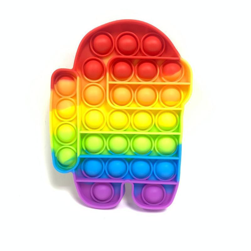 Jogo Pop It Fidget Toy Colorido Open - Pop It / Bolha Anti Stress ...