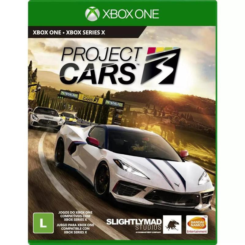 Jogo Project Cars 3 Xbox One E Series Lacrado Físico Original ...